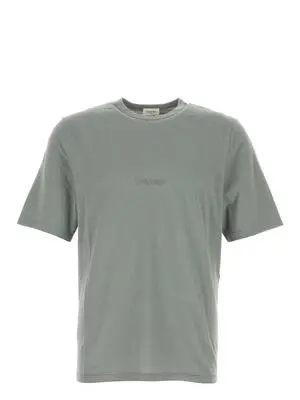 Saint Laurent Cotton T-shirt For - Green