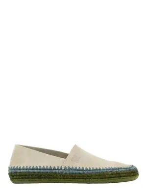 Loewe Rio Suede Espadrilles - White