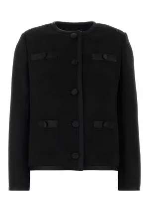 Dolce & Gabbana Wool-blend Blazer - Black