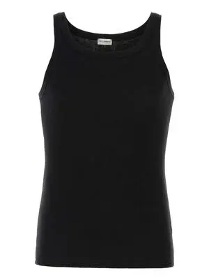 Dolce & Gabbana Marcello Cotton Tank Top - Black