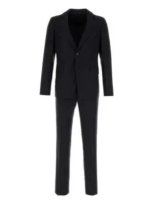 Prada Embroidered Striped Wool-blend Suit For - Stripped