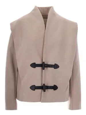 ISABEL MARANT ÉTOILE ISABEL MARANT Wool Cashmere Toggle Jacket
