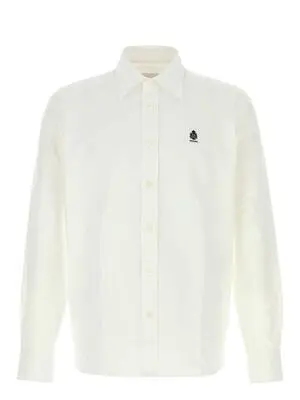 Prada Oxford Shirt In 100% Cotton - White