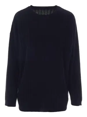 Fabiana Filippi FABIANA FILIPPI Long Sleeve Crewneck Sweater Blu Notte