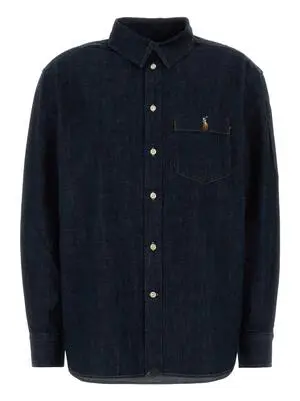 POLO RALPH LAUREN POLO RALPH LAUREN Cotton Denim Shirt With Classic Collar