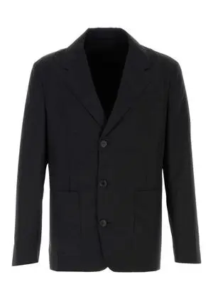 Prada Wool-blend Blazer - Black