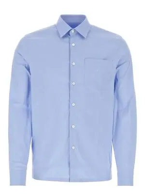 PRADA Prada Powder Poplin Popover Shirt