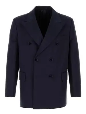 Prada Cotton Blazer For - Blue