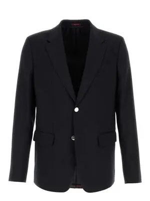 Gucci Virgin Wool Blazer - Blue
