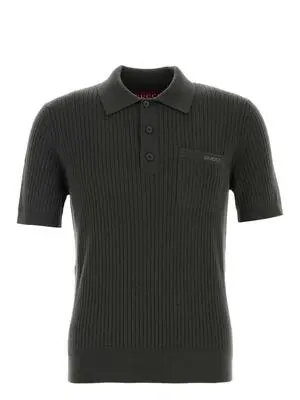 GUCCI Gucci Men's Wool-Cashmere Polo Shirt
