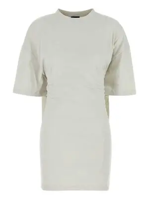 Balenciaga Cotton T-shirt Dress - Grey