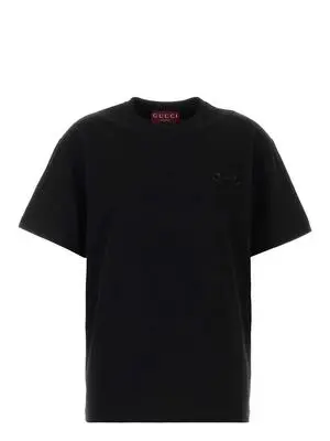 Gucci Gucci Cotton T-Shirt Black