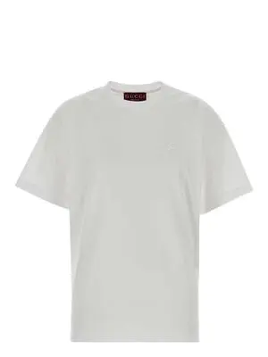 GUCCI GUCCI 100% Cotton Crewneck T-shirt