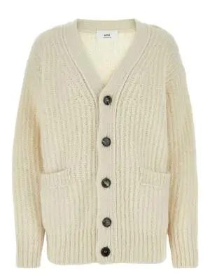 AMI AMI Alpaca-Blend Cardigan