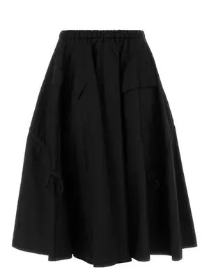 PRADA PRADA Re-Nylon Skirt With Drawstring Detail