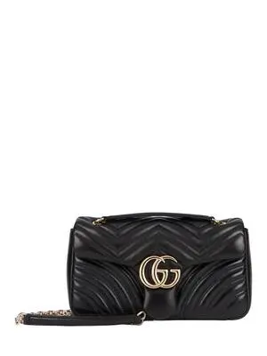 GUCCI Gucci GG Marmont Medium Shoulder Bag In Quilted Nappa