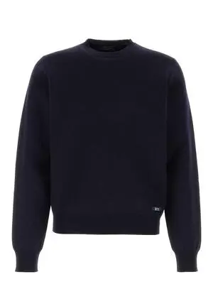 Prada Wool-blend Knit Sweater - White