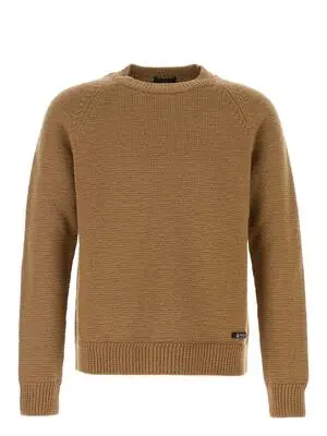 Prada Virgin Wool Sweater - Camel