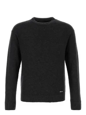Prada Cashmere Blend Crewneck Sweater - Grey