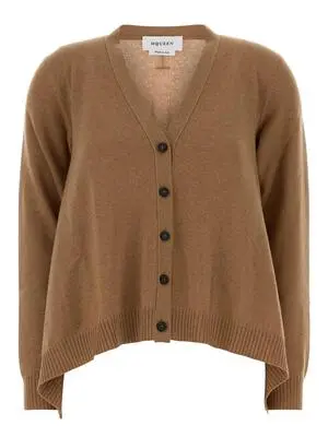 ALEXANDER MCQUEEN Alexander McQueen Cashmere Blend Oversized Cardigan