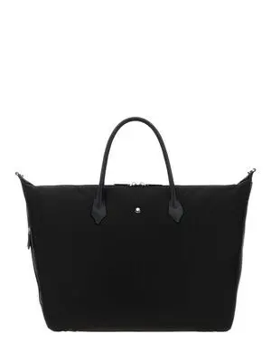 Montblanc 43 Canvas Weekender 43 Travel Handbag - Black