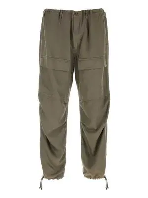 MAGLIANO Lyocell Cargo Pants With Drawstring Cuffs - Green