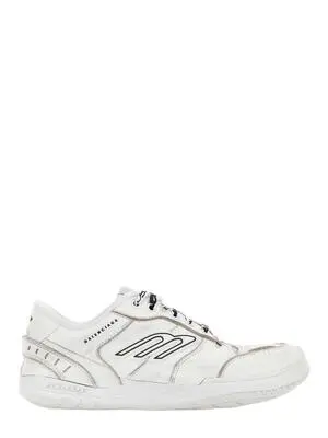 Balenciaga Balenciaga Hamptons Leather Sneakers White