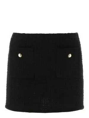MIU MIU Miu Miu Boucle Loop Mini Skirt