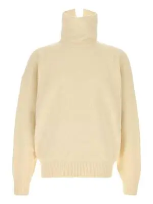 Fear Of God High Neck Wool Blend Sweater - Yellow