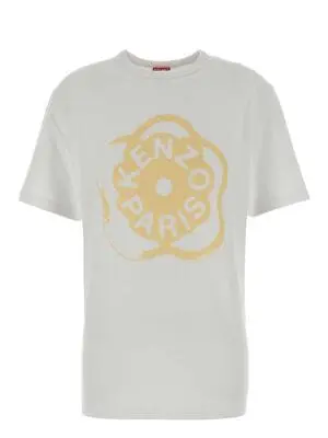 Kenzo Logo Cotton T-shirt For - White