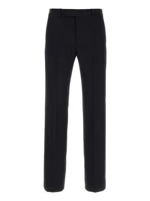 Gucci 100% Wool Tailored Dress Pants - Blue