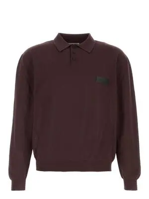 MAGLIANO Classic Cotton Polo Shirt - Purple