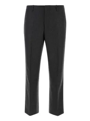 Prada Tailored Wool Trousers - Grey
