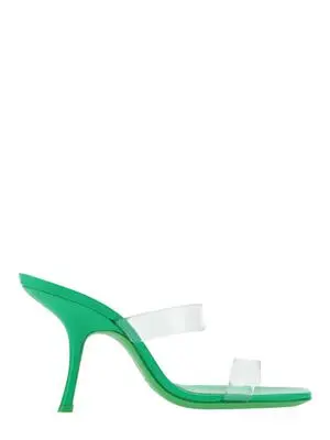 By Far Clara Flat 9 Cm Heel - Green
