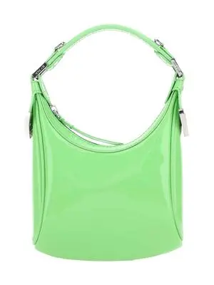 By Far Light Leather Cosmo Mini Handbag - Green