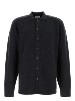 Le Kasha 100% Cashmere Minsk Shirt - Black
