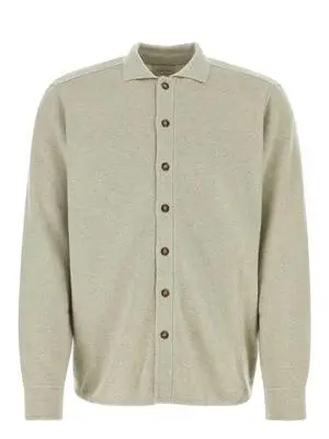Le Kasha Organic Cashmere Cardigan - Grey