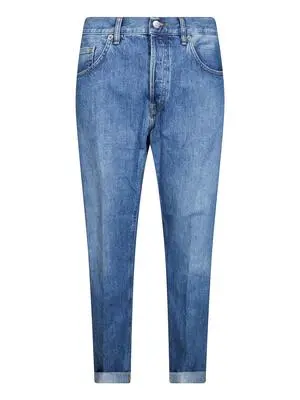 DONDUP DONDUP Five-Pocket Denim Jeans Blu