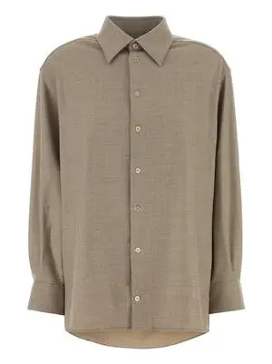 ORIANE Flannel Shirt - Camel
