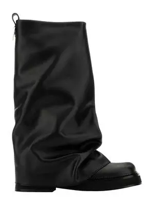Attico THE ATTICO Leather Robin Boots Black