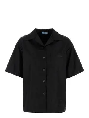 Prada Gabardine Shirt - Black