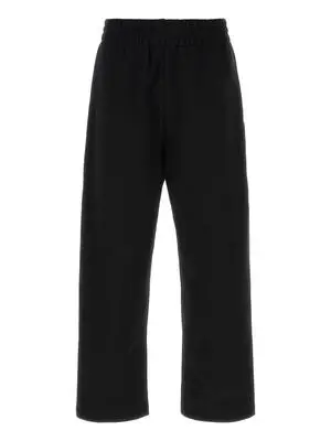 Gucci Cotton Joggers With Drawstring Waist - Black