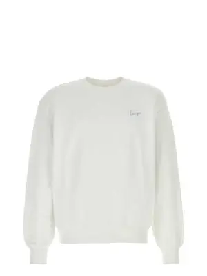 Kenzo Cotton Sweatshirt With Logo - White