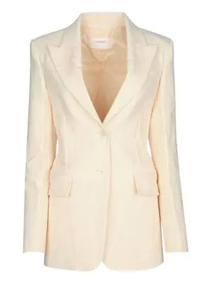 Sportmax Zermat Tailored Jacket - Vaniglia