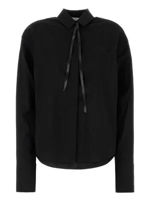 Sportmax Wool Mappa Shirt - Black