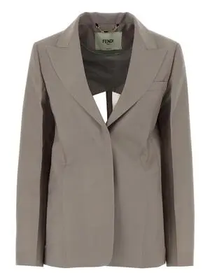 Fendi Tailored Blazer - Ash
