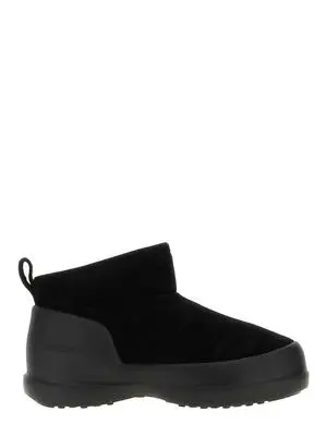 MOON BOOT MOON BOOT Mezzaluna Suede Ankle Boots With Shearling Lining