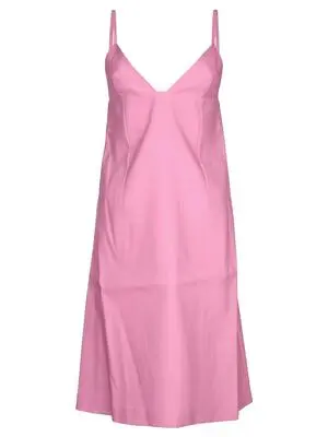 Jacquemus Jacquard Wool-silk Robe Slip Dress - Pink