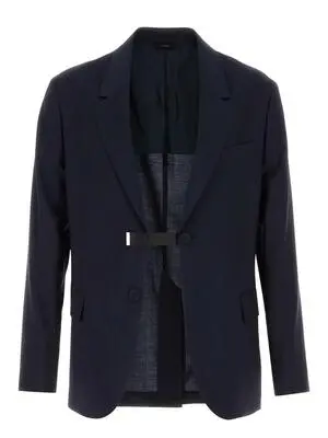 Fendi S Wool Blazer - Blue