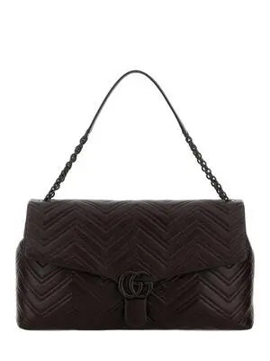 GUCCI Gucci GG Harmont Calfskin Varnish Plexiglass Handbag